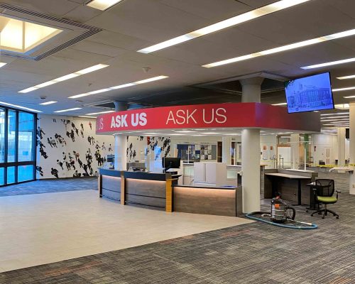 University of Guelph Mclaughlin Library Entrance - GEN-PRO